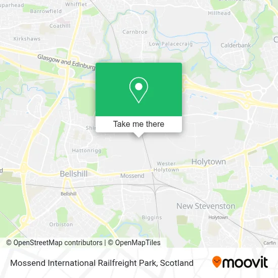 How to Get to Mossend International Railfreight Park in Bellshill by ...