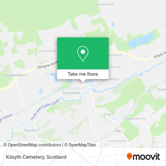 How to Get to Kilsyth Cemetery by Train or Bus?