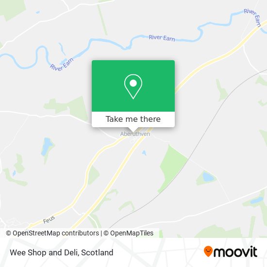 How to get to Wee Shop and Deli in Perth And Kinross by bus?