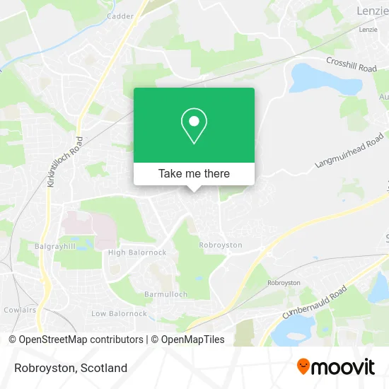How to Get to Robroyston in Glasgow by Bus or Train?
