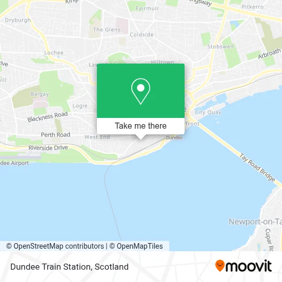 How to Get to Dundee Train Station by Bus or Train?