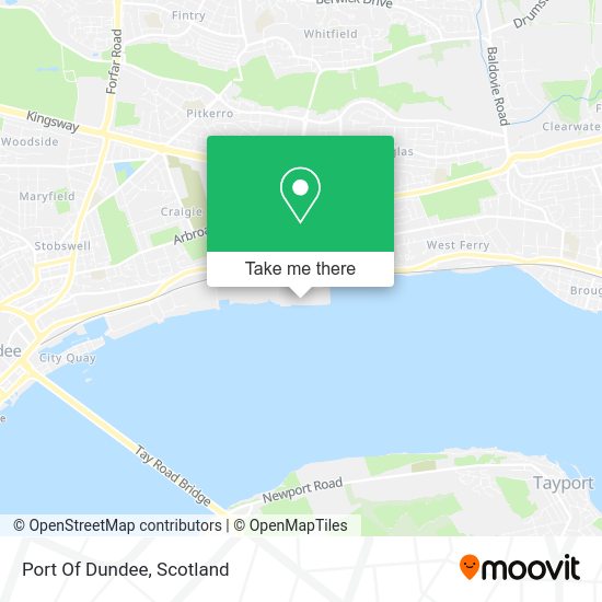 How to Get to Port Of Dundee by Bus or Train?