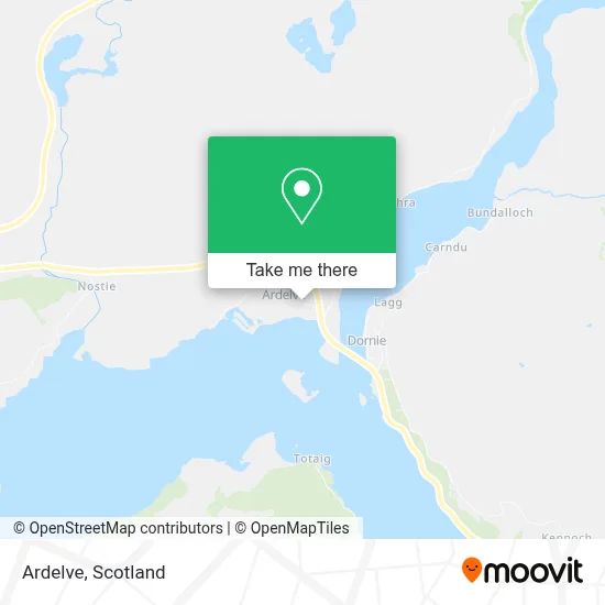 How to Get to Ardelve in Highland by Bus, Train or Ferry?
