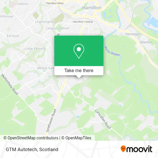 How to Get to GTM Autotech in Hamilton by Bus or Train?