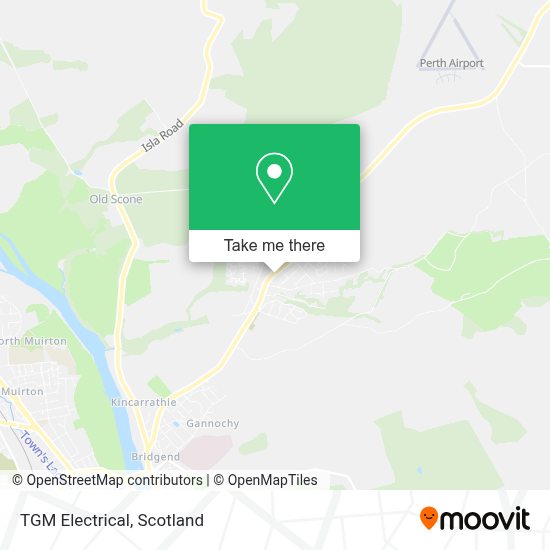 How to get to TGM Electrical in New Scone by bus or train?