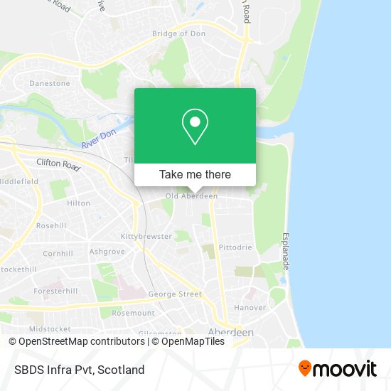 How to Get to SBDS Infra Pvt in Aberdeen by Bus or Train?