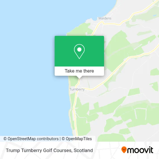 How to Get to Trump Turnberry Golf Courses in South Ayrshire by Bus?