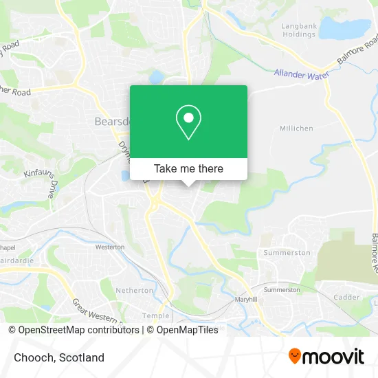How to Get to Chooch in Bearsden by Bus, Train or Light Rail?