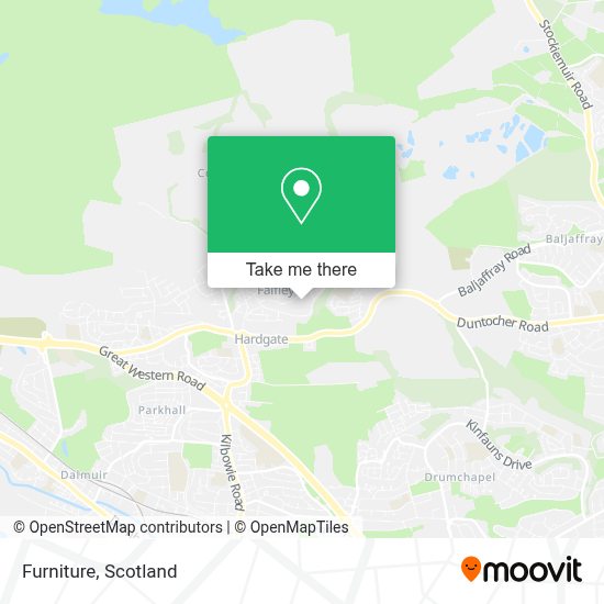 How to get to Furniture in Faifley by bus, train or light rail?