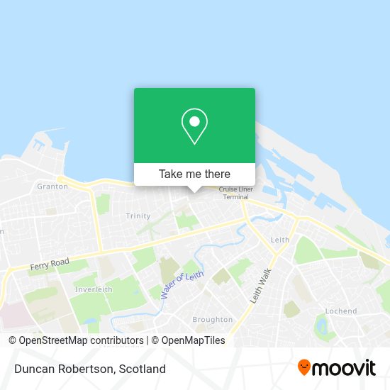 How to get to Duncan Robertson in Edinburgh by bus, train or light rail?