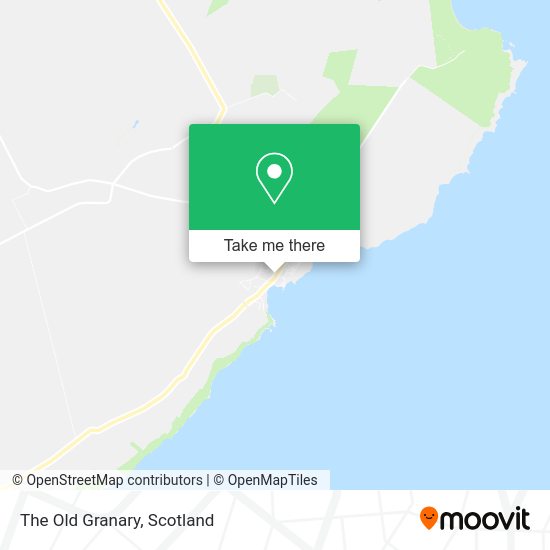 How to get to The Old Granary in Crail by bus?