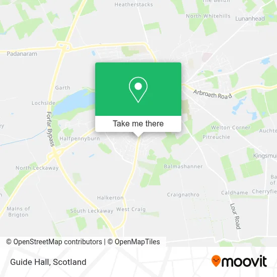 How to get to Guide Hall with public transport?