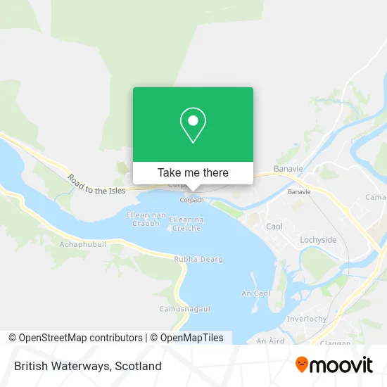 How to Get to British Waterways in Banavie And Corpach by Bus?