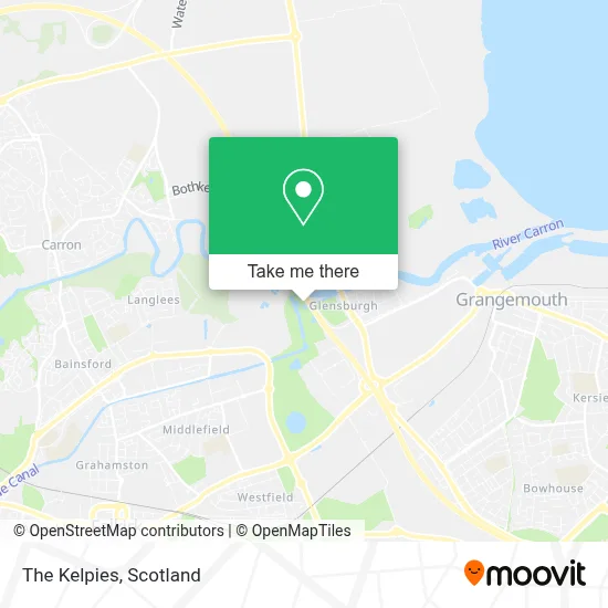 How to Get to The Kelpies in Scotland by Train?