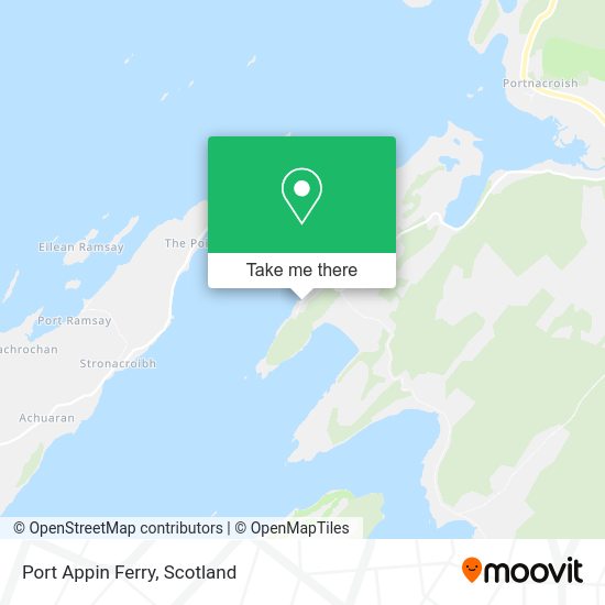 How to Get to Port Appin Ferry in Argyll And Bute by Bus?
