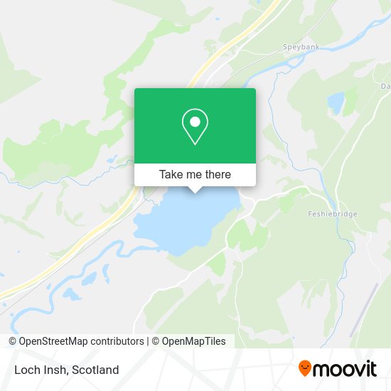 How to Get to Loch Insh in Highland by Bus or Train?