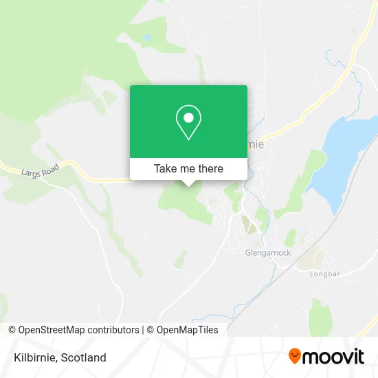 How to Get to Kilbirnie in North Ayrshire by Bus or Train?