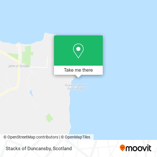 How to Get to Stacks of Duncansby in Scotland by Bus or Train?