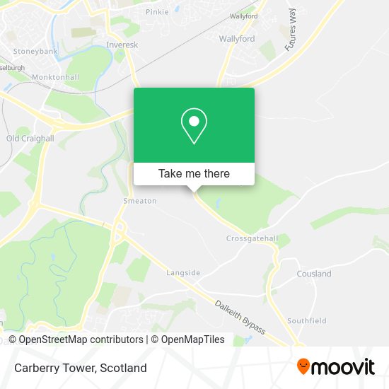 How to Get to Carberry Tower in East Lothian by Bus or Train?