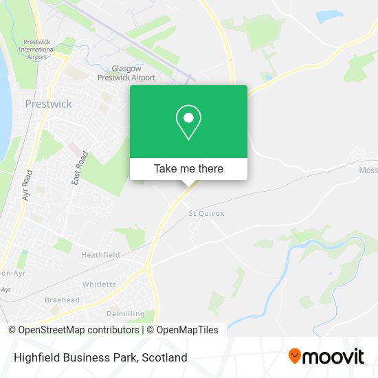 How to Get to Highfield Business Park in South Ayrshire by Bus or Train?
