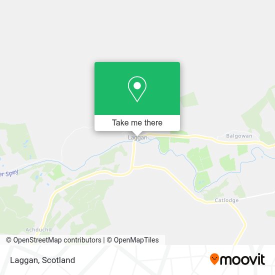How to Get to Laggan in Highland by Bus or Train?