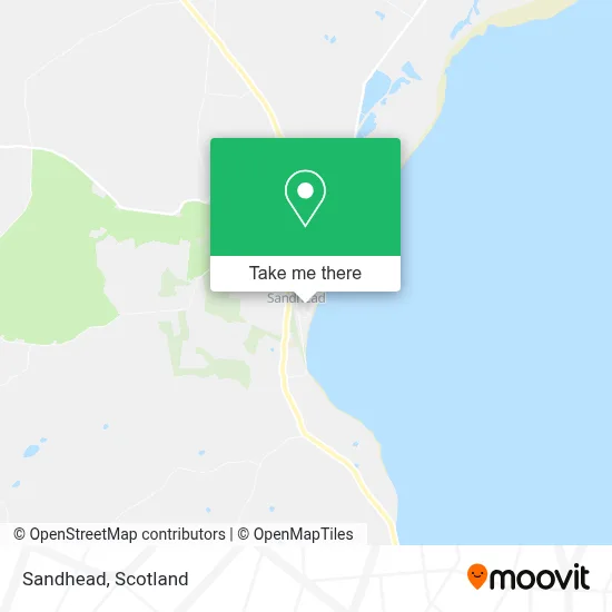 How to Get to Sandhead in Dumfries And Galloway by Bus or Train?