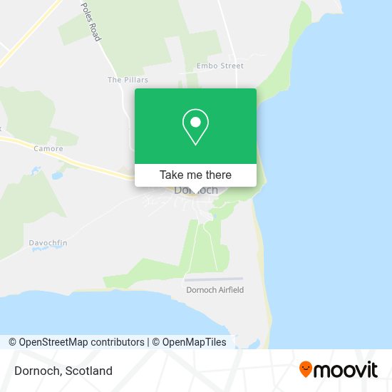 How to Get to Dornoch by Bus or Train?