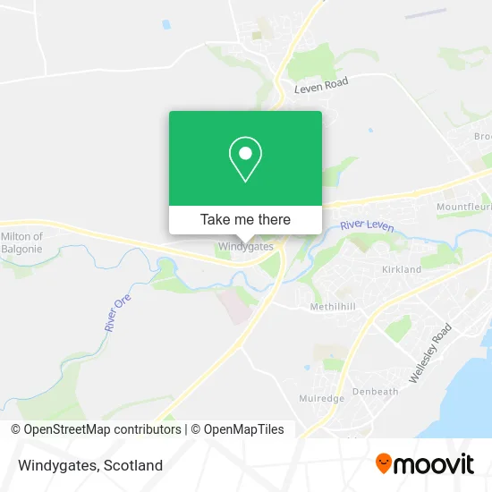 How to Get to Windygates in Kennoway And Windygates by Train?