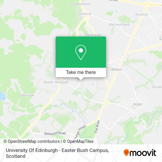 How to Get to University Of Edinburgh - Easter Bush Campus in Bilston ...