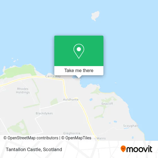 How to Get to Tantallon Castle in East Lothian by Bus or Train?