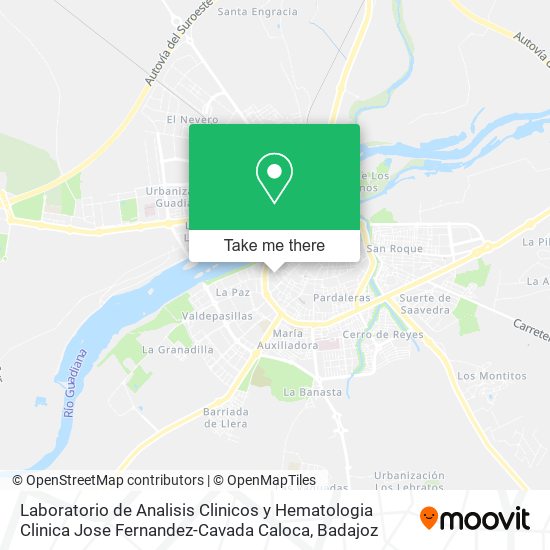 How to get to Laboratorio de Analisis Clinicos y Hematologia Clinica ...