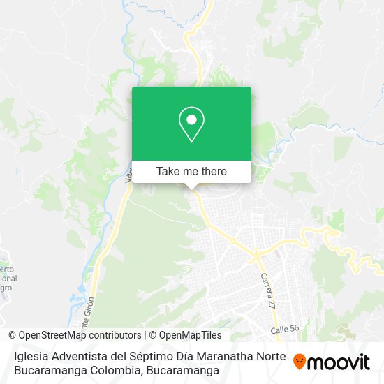 How to get to Iglesia Adventista del Séptimo Día Maranatha Norte ...