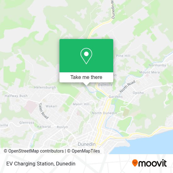 How to Get to EV Charging Station in Dunedin by Bus?