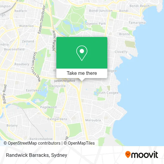 How to Get to Randwick Barracks by Bus or Train?