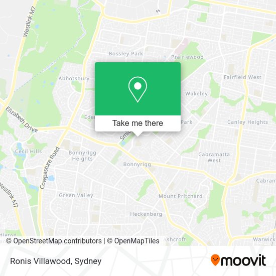 How to Get to Ronis Villawood in Bonnyrigg by Bus or Train?