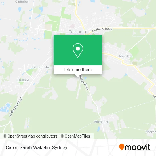 How to Get to Caron Sarah Wakelin in Cessnock by Bus or Train?