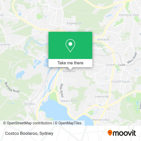 How to Get to Costco Boolaroo by Bus or Train?