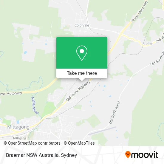 How to Get to Braemar NSW Australia by Bus or Train?