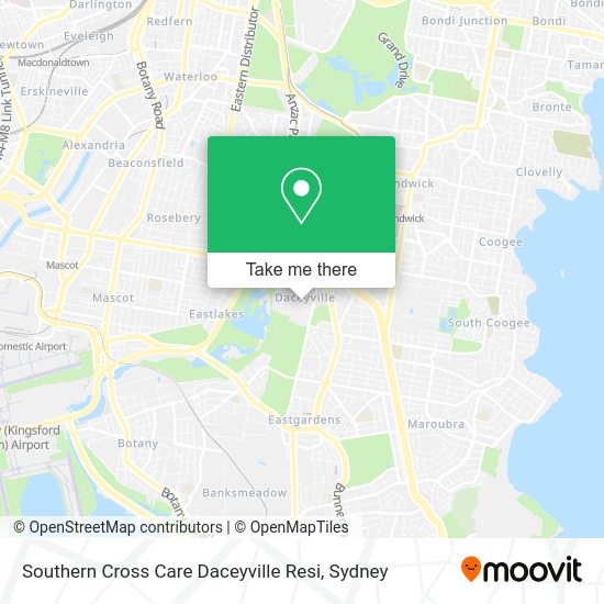 How to Get to Southern Cross Care Daceyville Resi by Bus, Light Rail or ...