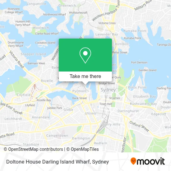How to Get to Doltone House Darling Island Wharf in Pyrmont by Bus ...