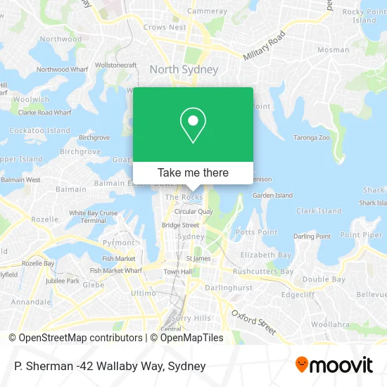 How to Get to P. Sherman -42 Wallaby Way in Sydney by Train, Bus, Metro ...