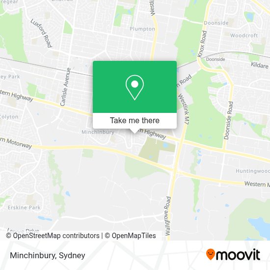 How to Get to Minchinbury by Bus or Train?