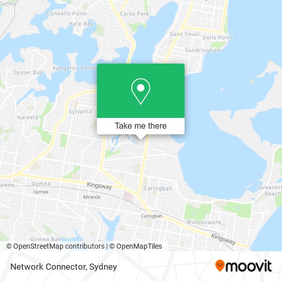 How to get to Network Connector in Taren Point by bus or train?