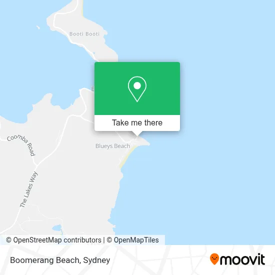How to Get to Boomerang Beach by Bus or Train?