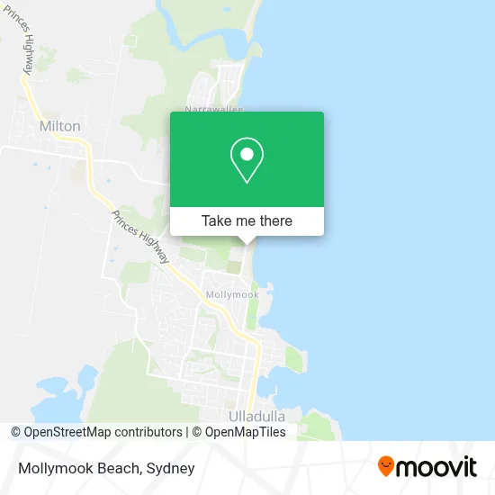 How to Get to Mollymook Beach by Train or Bus?
