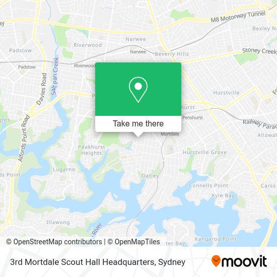 How to Get to 3rd Mortdale Scout Hall Headquarters in Oatley by Bus or ...