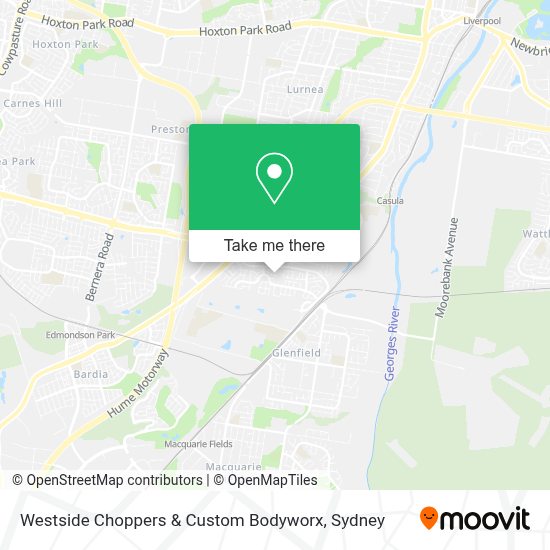 How to Get to Westside Choppers & Custom Bodyworx in Glenfield (NSW) by ...