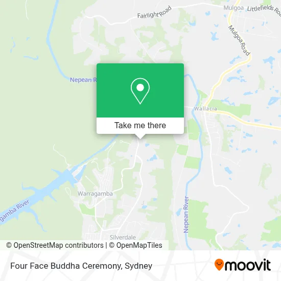 How to Get to Four Face Buddha Ceremony in Wallacia by Bus?