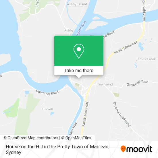 How to Get to House on the Hill in the Pretty Town of Maclean by Bus or ...