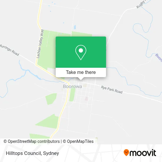 How to Get to Hilltops Council in Boorowa by Bus?